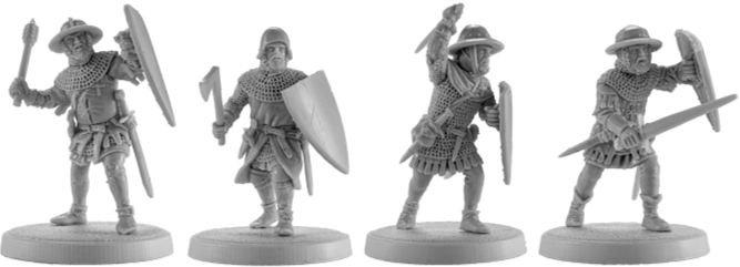 Hundred Years War English Infantry – Wargaming Miniatures