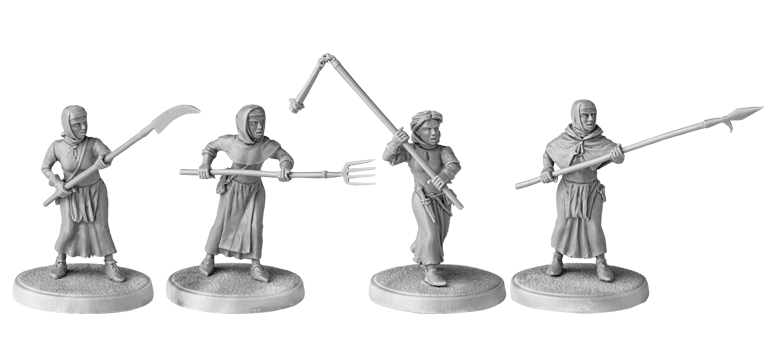 HUSSITE Taborites Women – Wargaming Miniatures