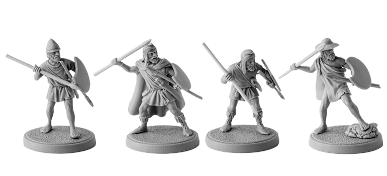 Greek Peltasts – Wargaming Miniatures